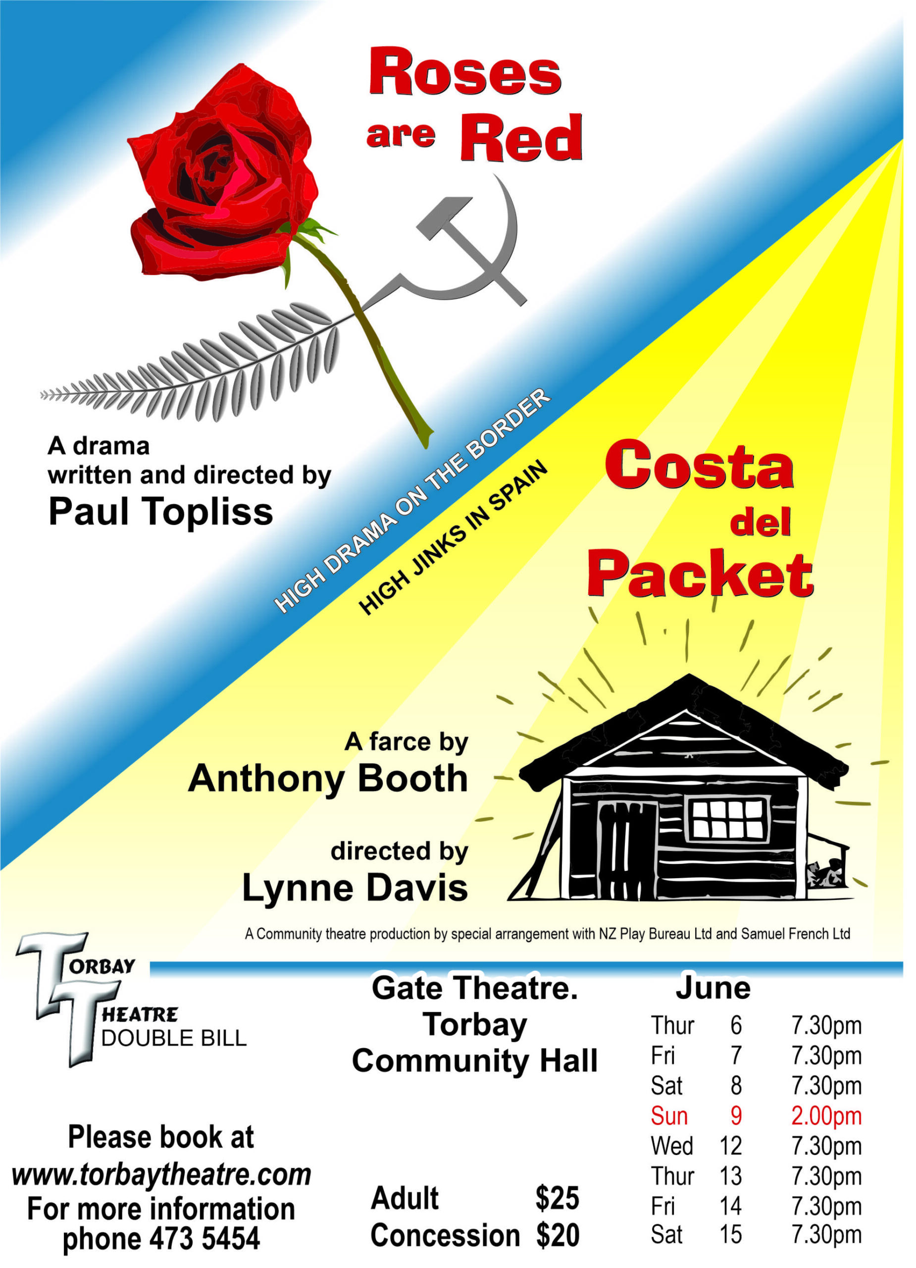 Winter Double-Bill – Torbay Theatre