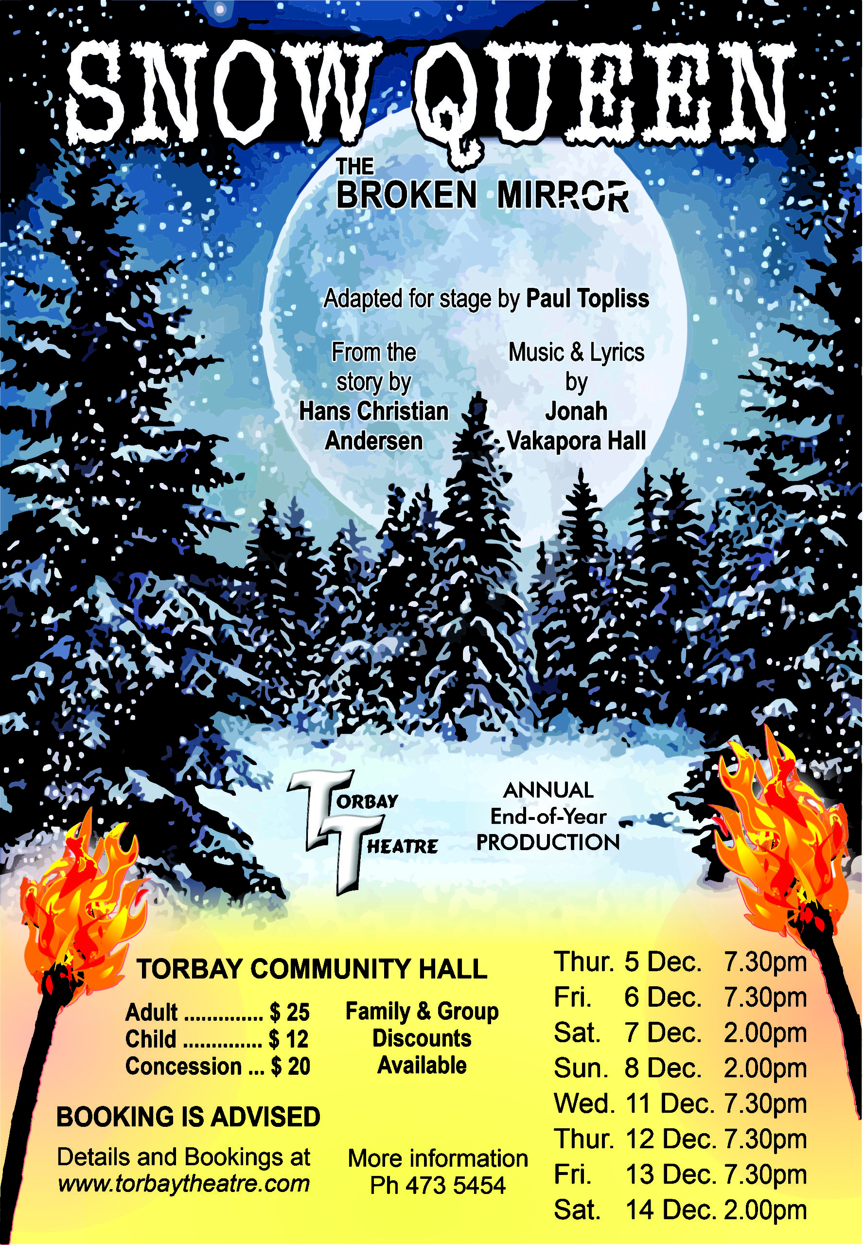 Snow Queen: the Broken Mirror – Torbay Theatre